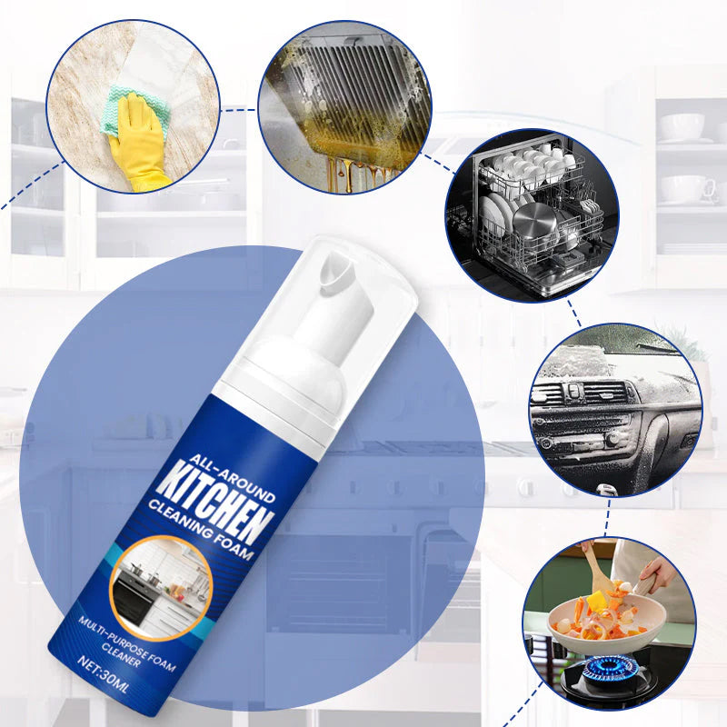 Heavy-Duty Kitchen Foaming Degreaser & Cleaner – peonlyshop