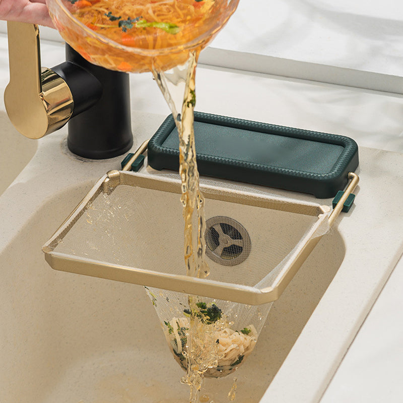 Kitchen Residue Filter Screen Holder Sink Corner Drain Strainer ...