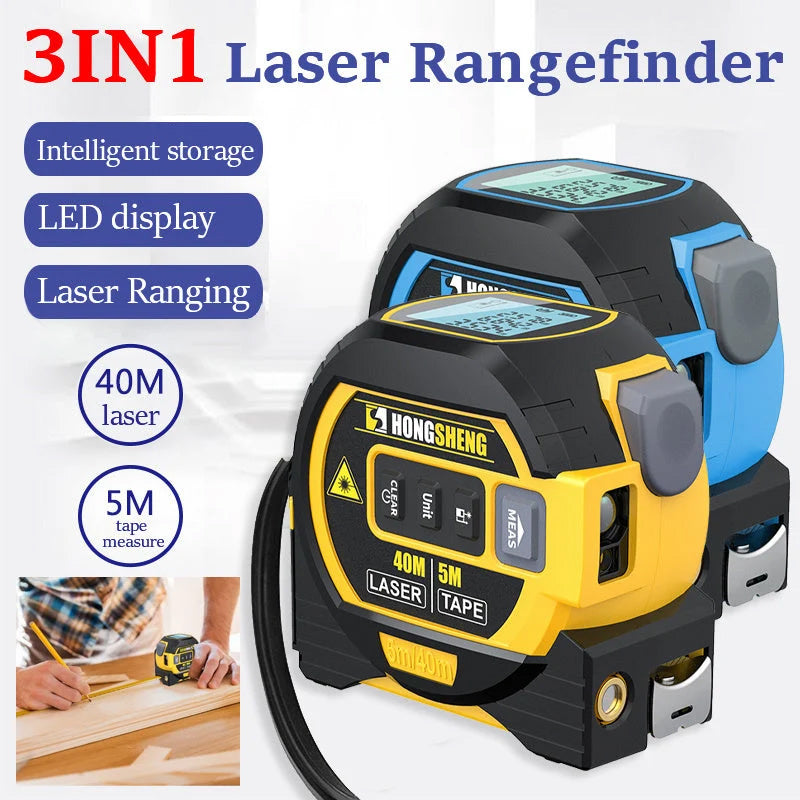 3-In-1 Infrared Laser Tape Measuring – peonlyshop
