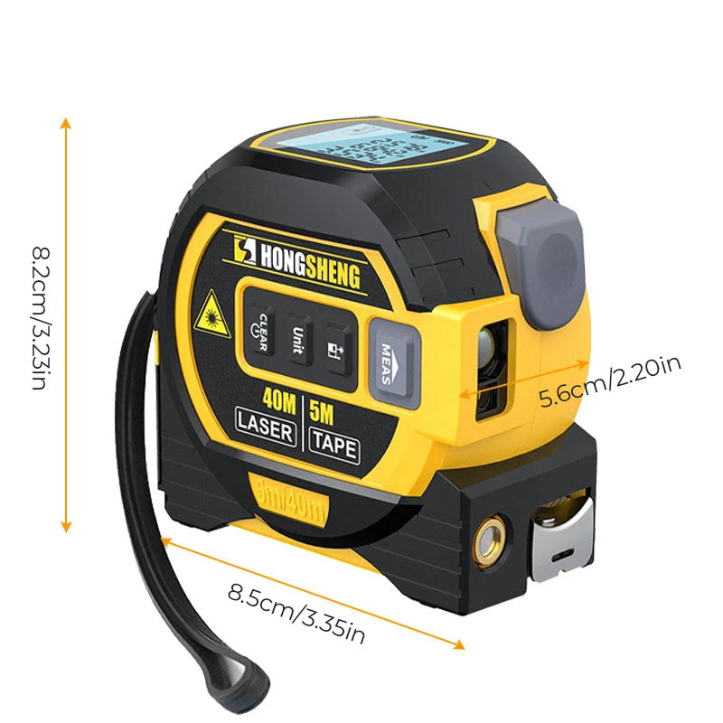 3-In-1 Infrared Laser Tape Measuring – peonlyshop