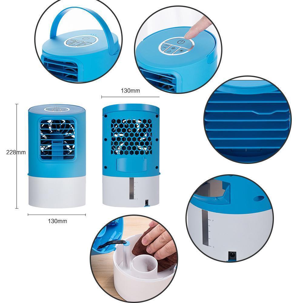 Round Portable Mini Air Cooler – peonlyshop
