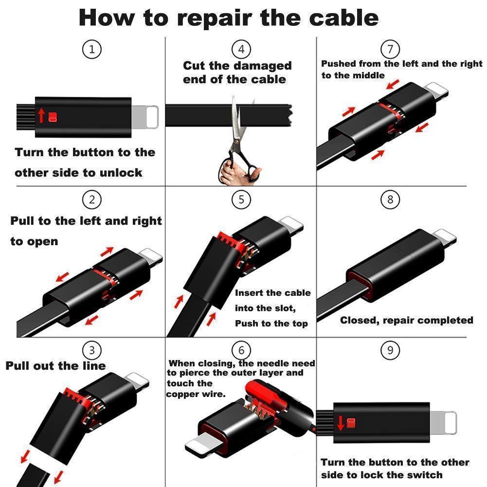 Quickly Repair Recycling Phone Charger Cable – peonlyshop